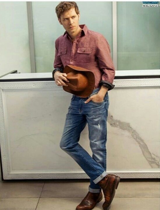 Joseph Morgan Magazine Photoshoot