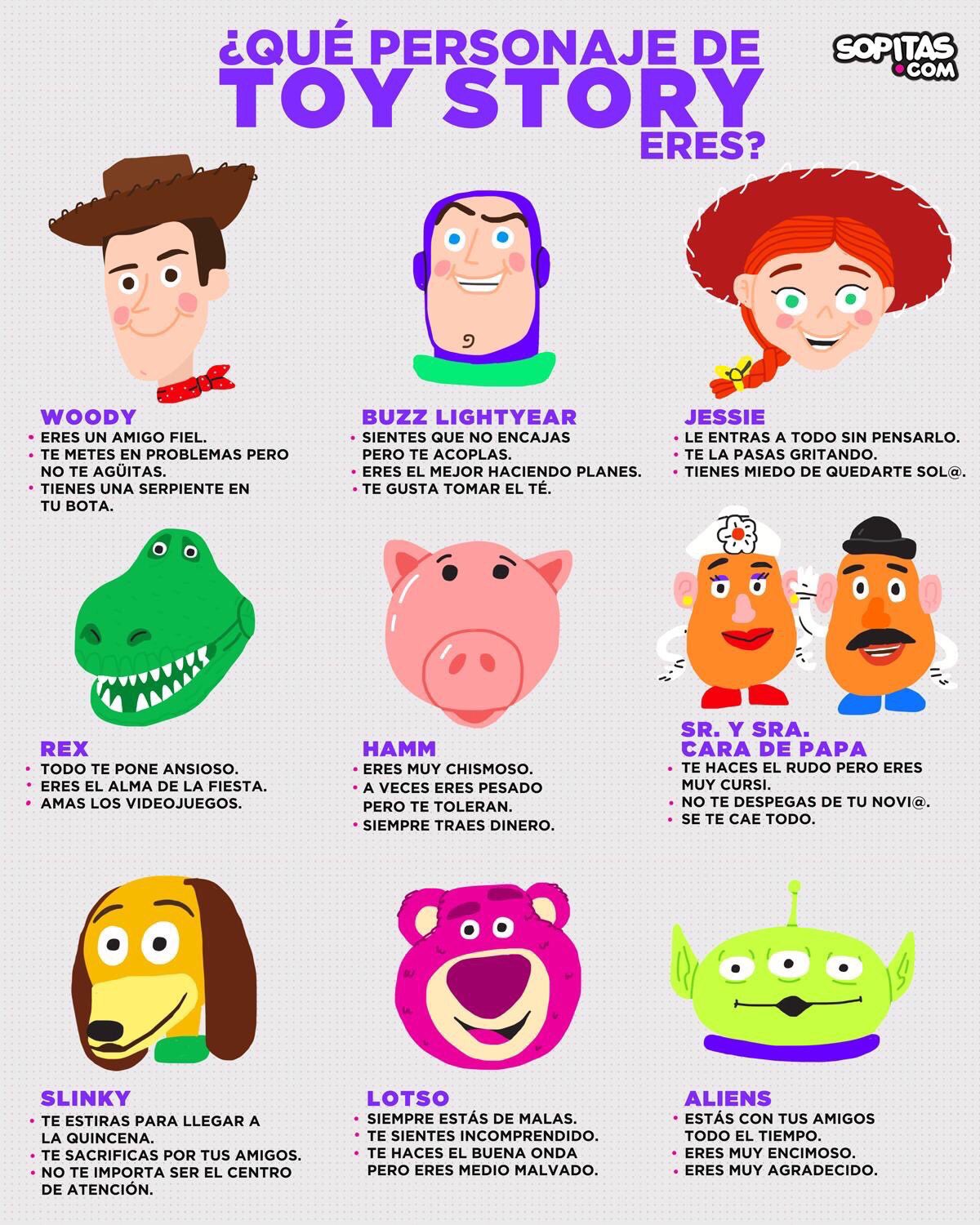 Nombres De Los Personajes De Toy Story 2