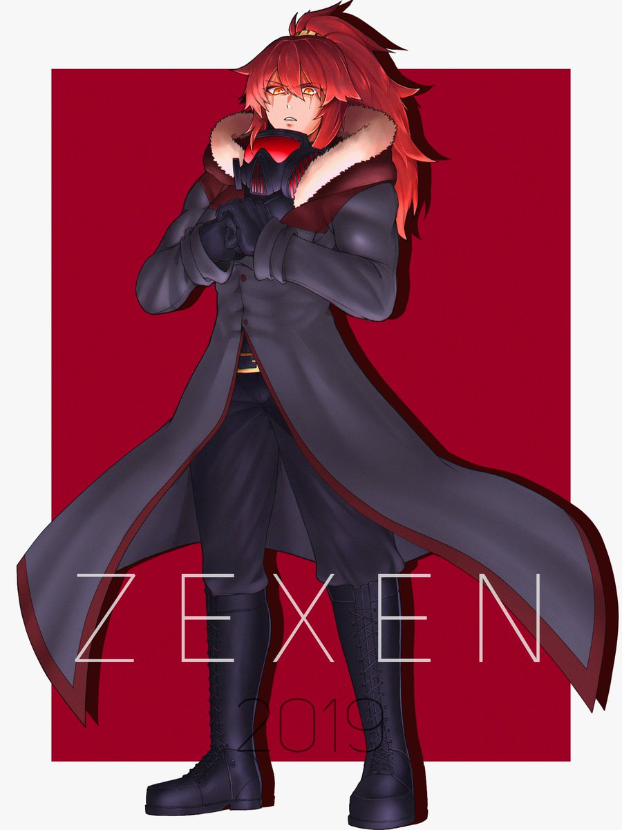 「Commissioned by @LunarDiscorded punch m」|zexのイラスト