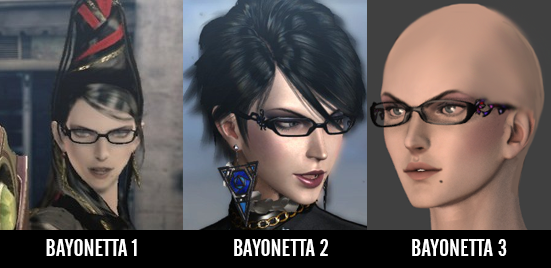 Bayonetta Hair