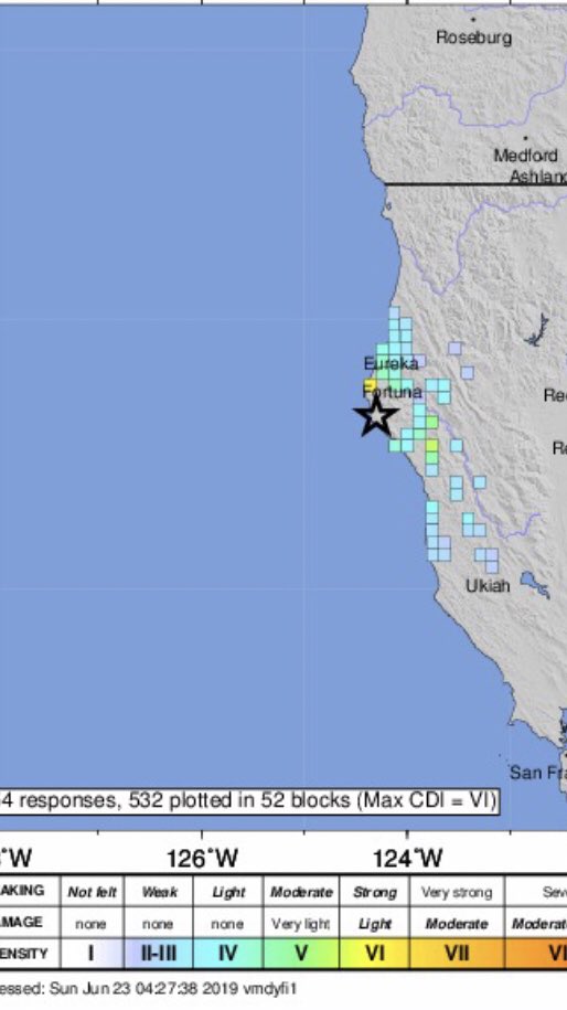 Earthquake: Prelim M5.5 Earthquake near the coast of Northern ...