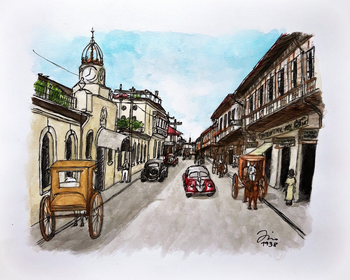 Intramuros Illustration