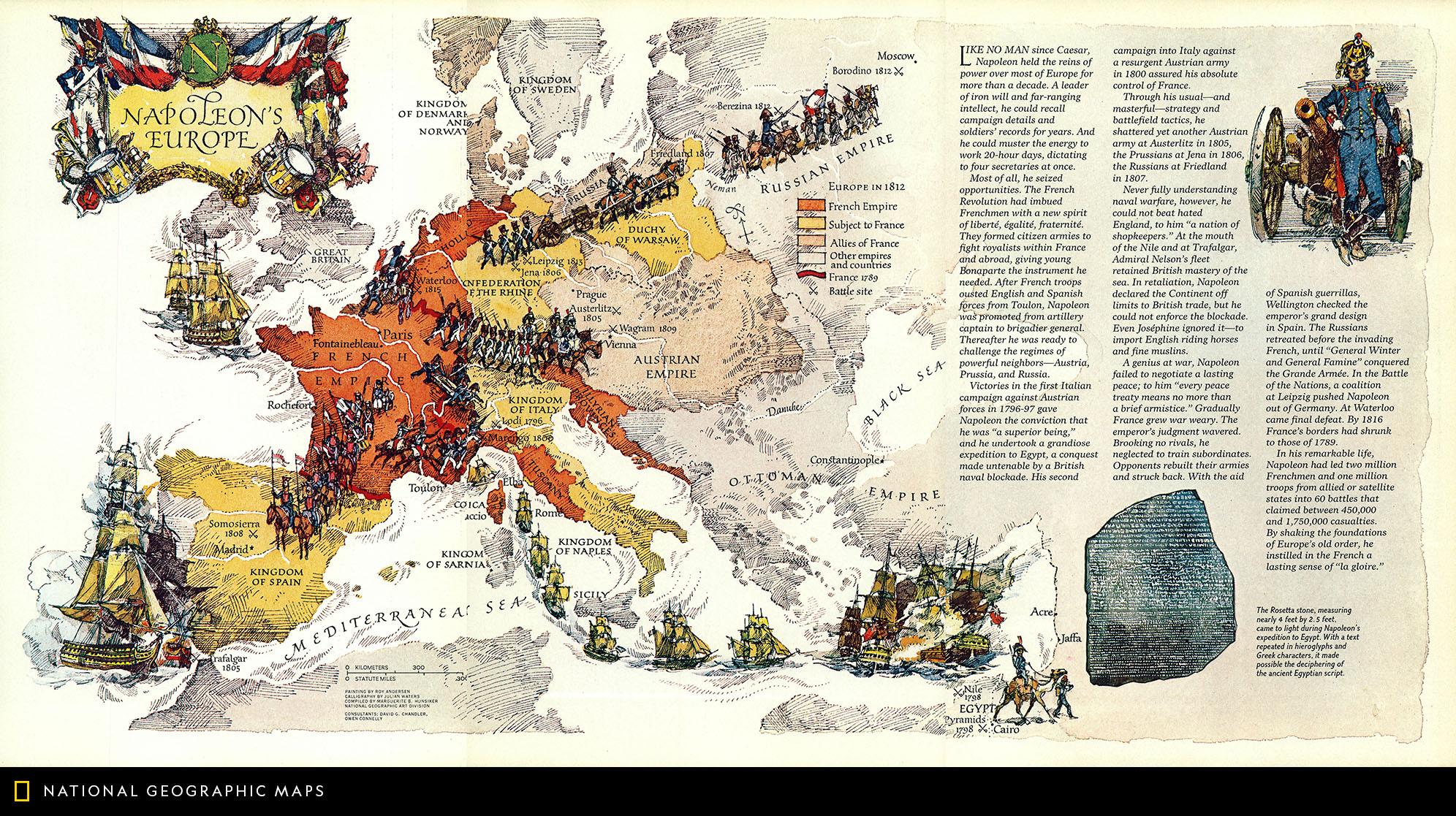 Austerlitz Europe Map