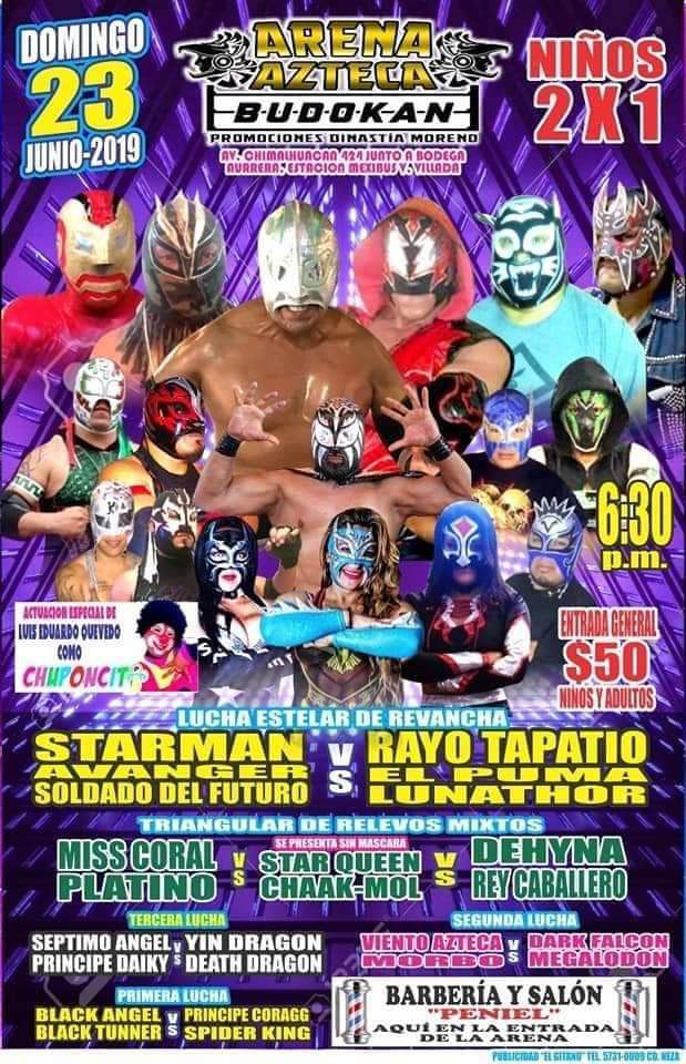 Arena Azteca Budokan, Ciudad Nezahualcoyotl, Estado de México : 2019