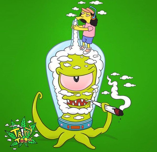 Trippy Cartoon Drawings