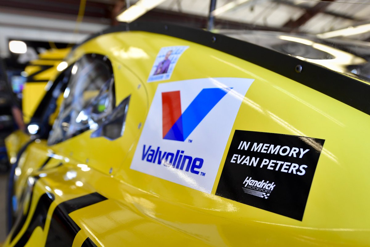 This weekend all four cars will run a special decal to honor and ...
