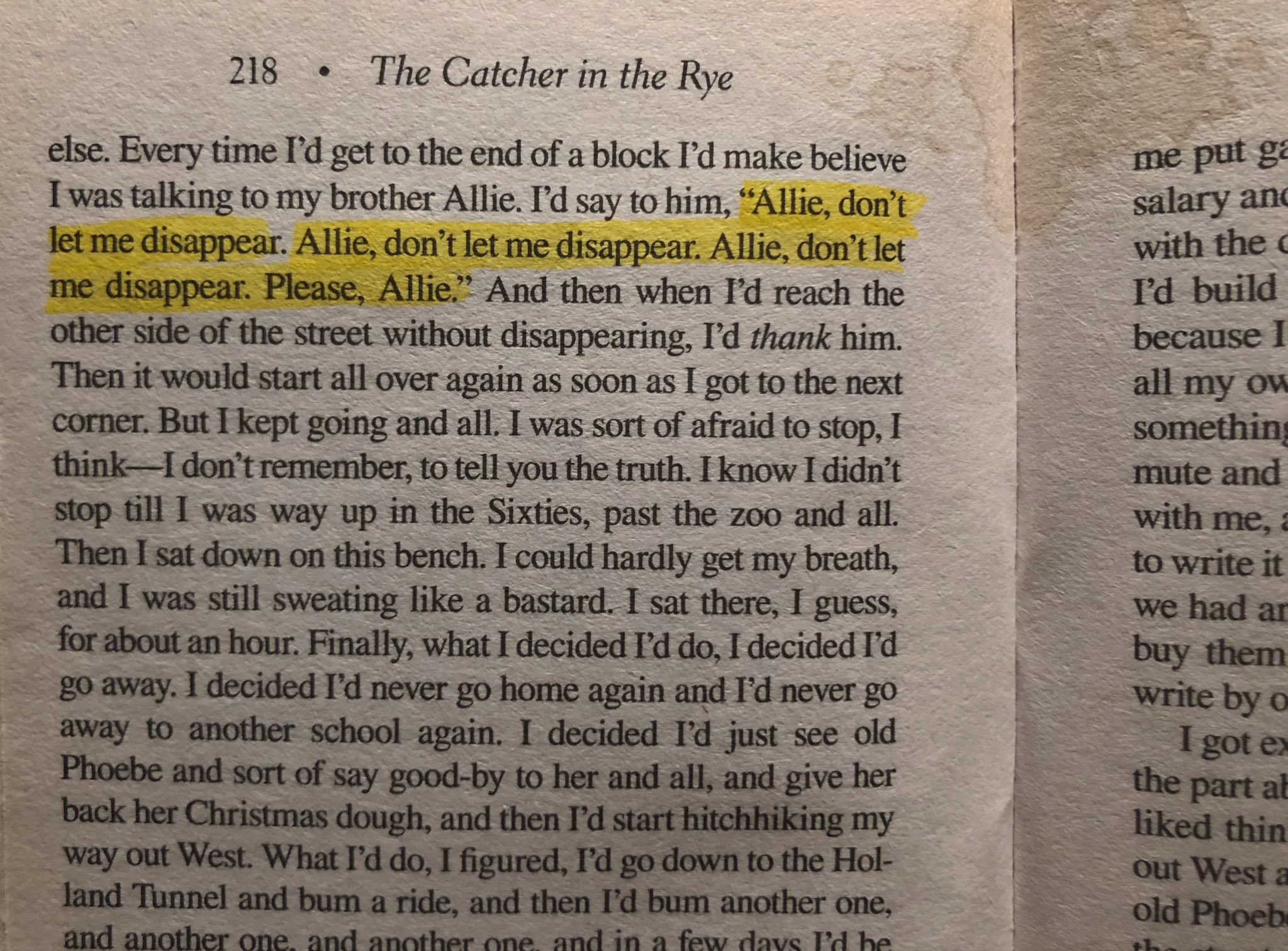 Catcher In The Rye Allie