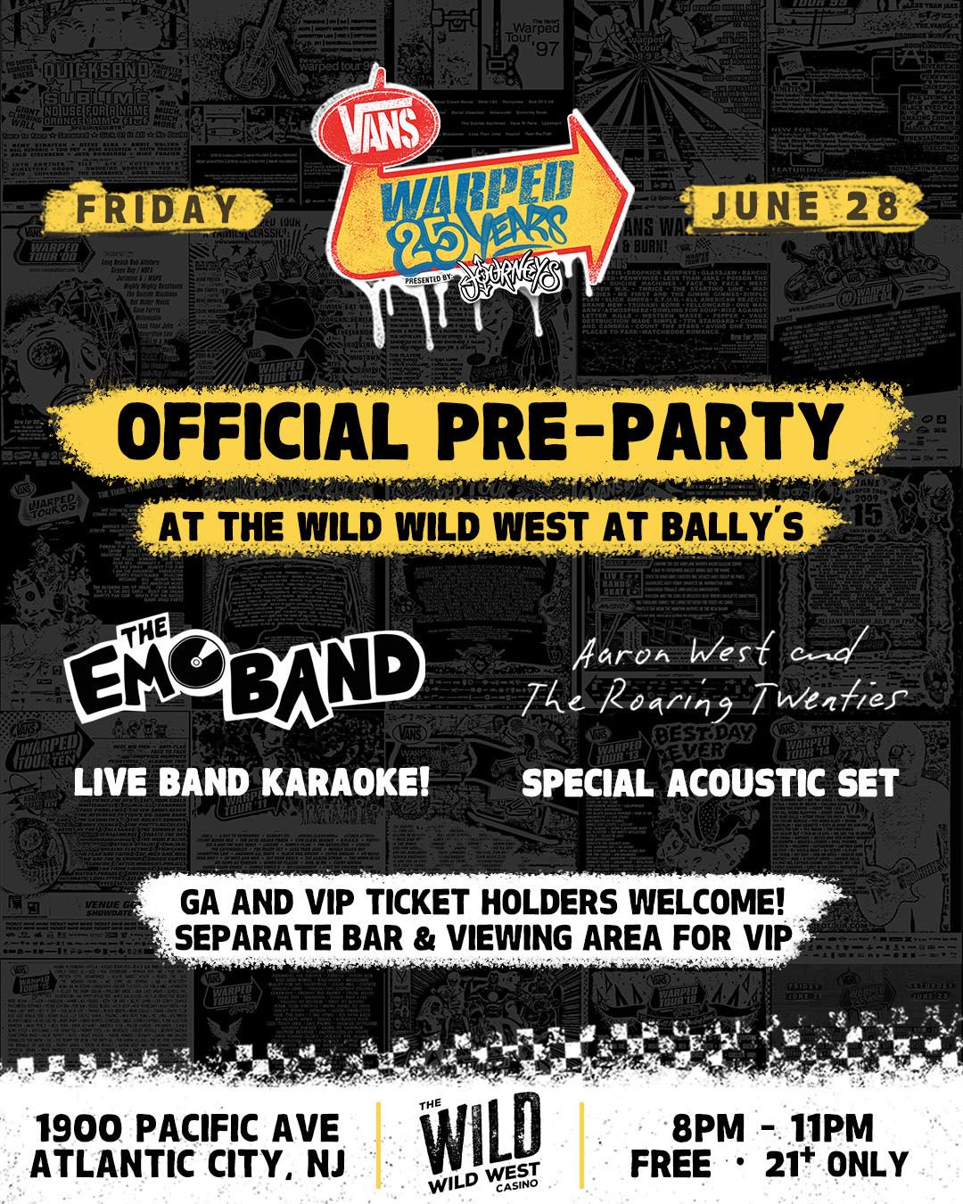 Warped Tour 2022 Lineup