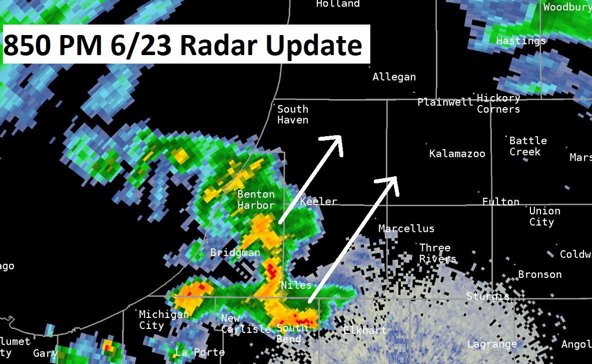 Sunday evening radar update: Quick hitting tornadoes with the storms in ...