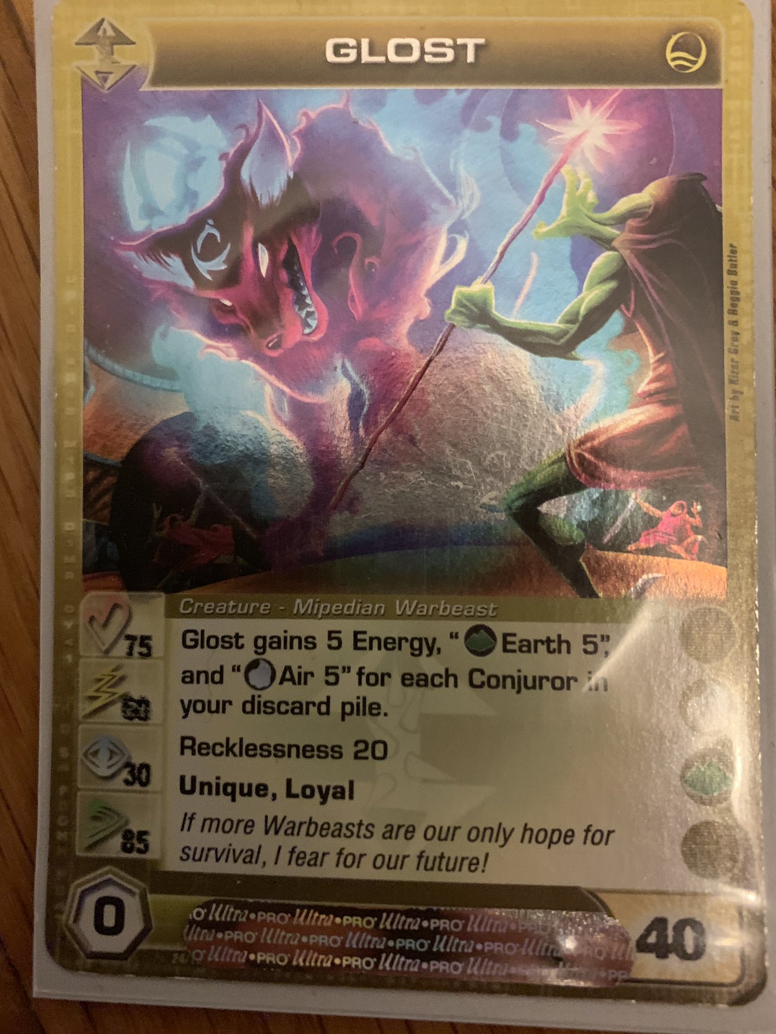 Chaotic Mipedian Warbeasts