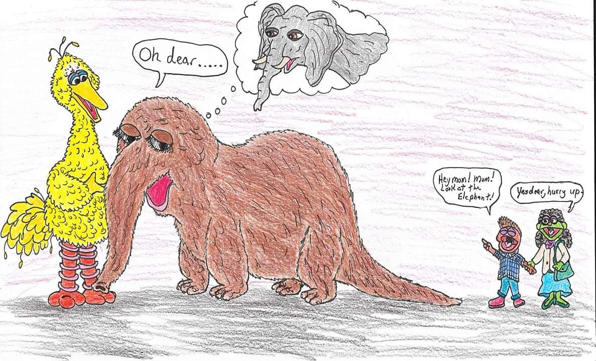 Sesame Street Characters Names Elephant