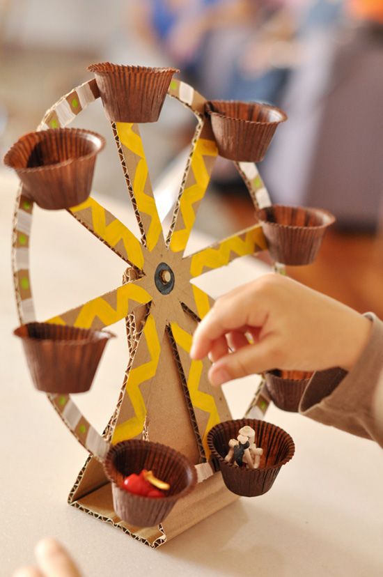 Handmade Craft From Waste Material For Kids