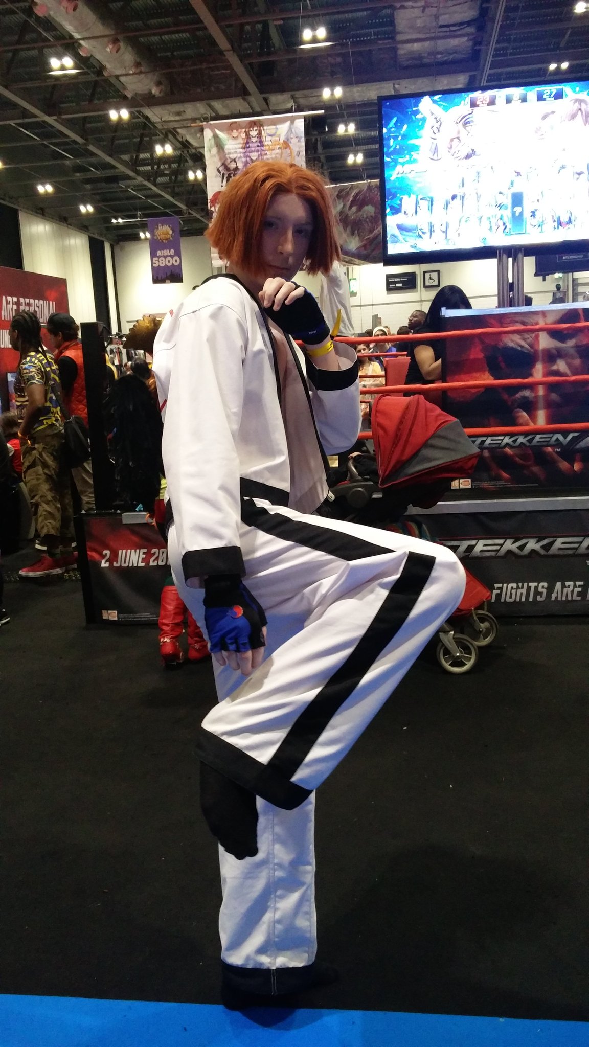 BANDAI NAMCO UK on Twitter: "We found a Hwoarang on our Tekken 7 booth at @MCMComicCon! https ...