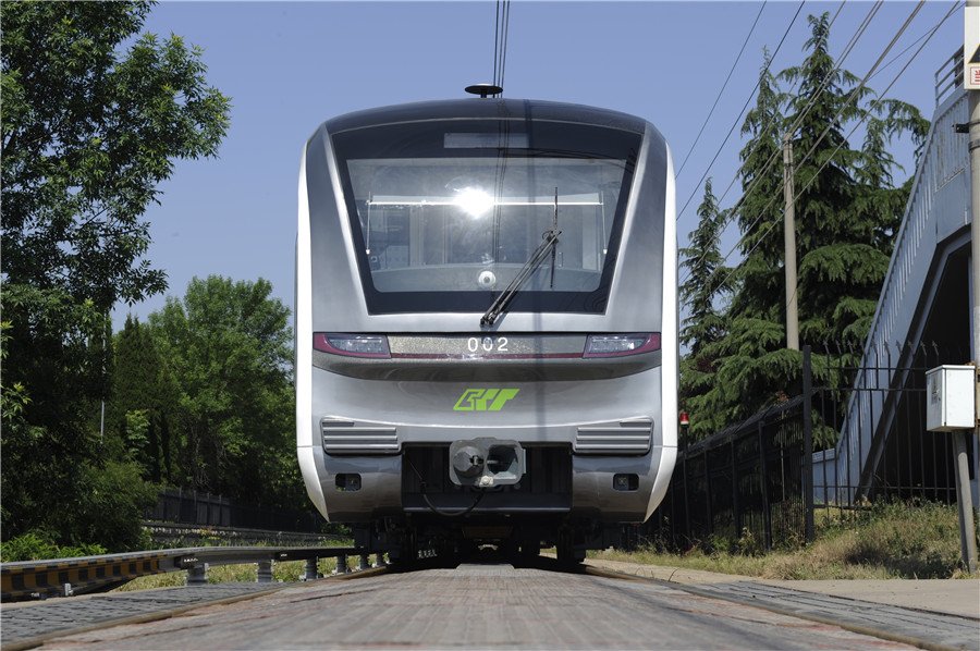 China's 1st mountain subway train to be installed. The line in ...