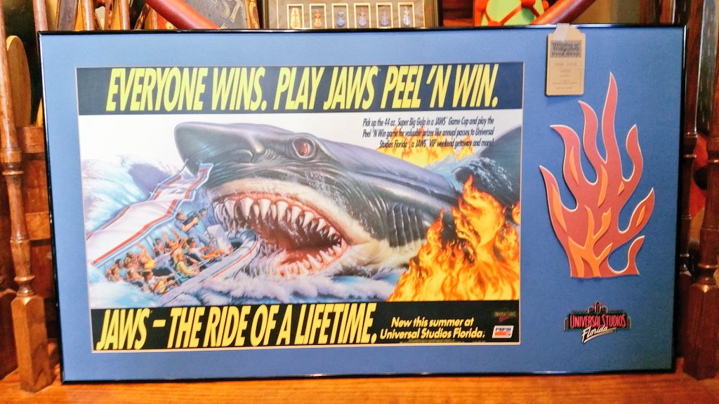 Jaws The Ride Poster