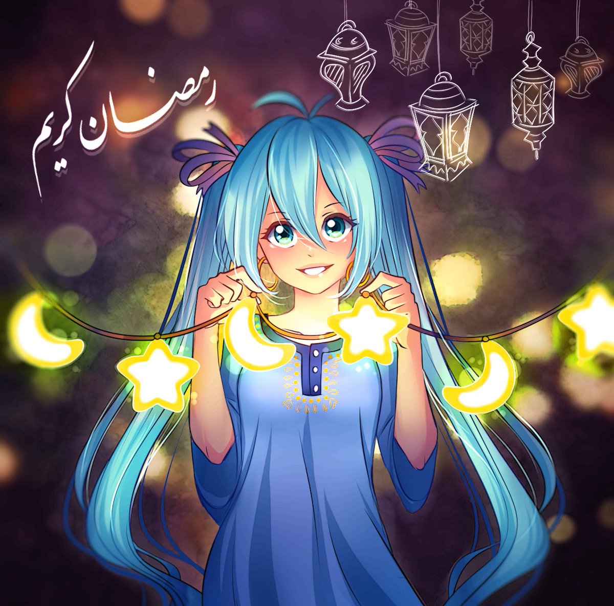 「I used to draw miku every Ramadan 😂 Ram」|🔥Luty_Nii ️ commissions ...