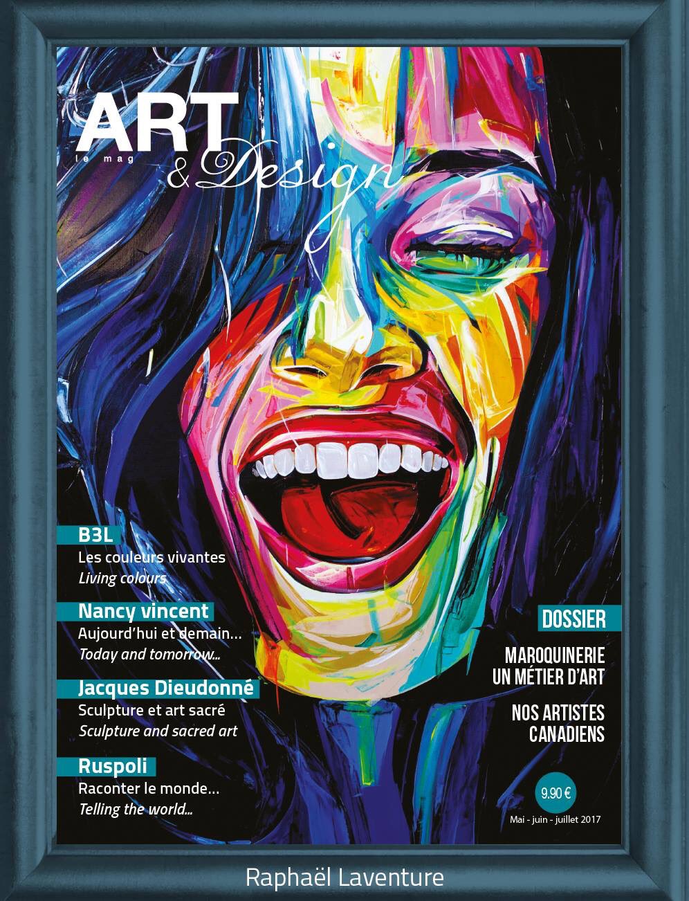 Contemporary Art Magazine Cover