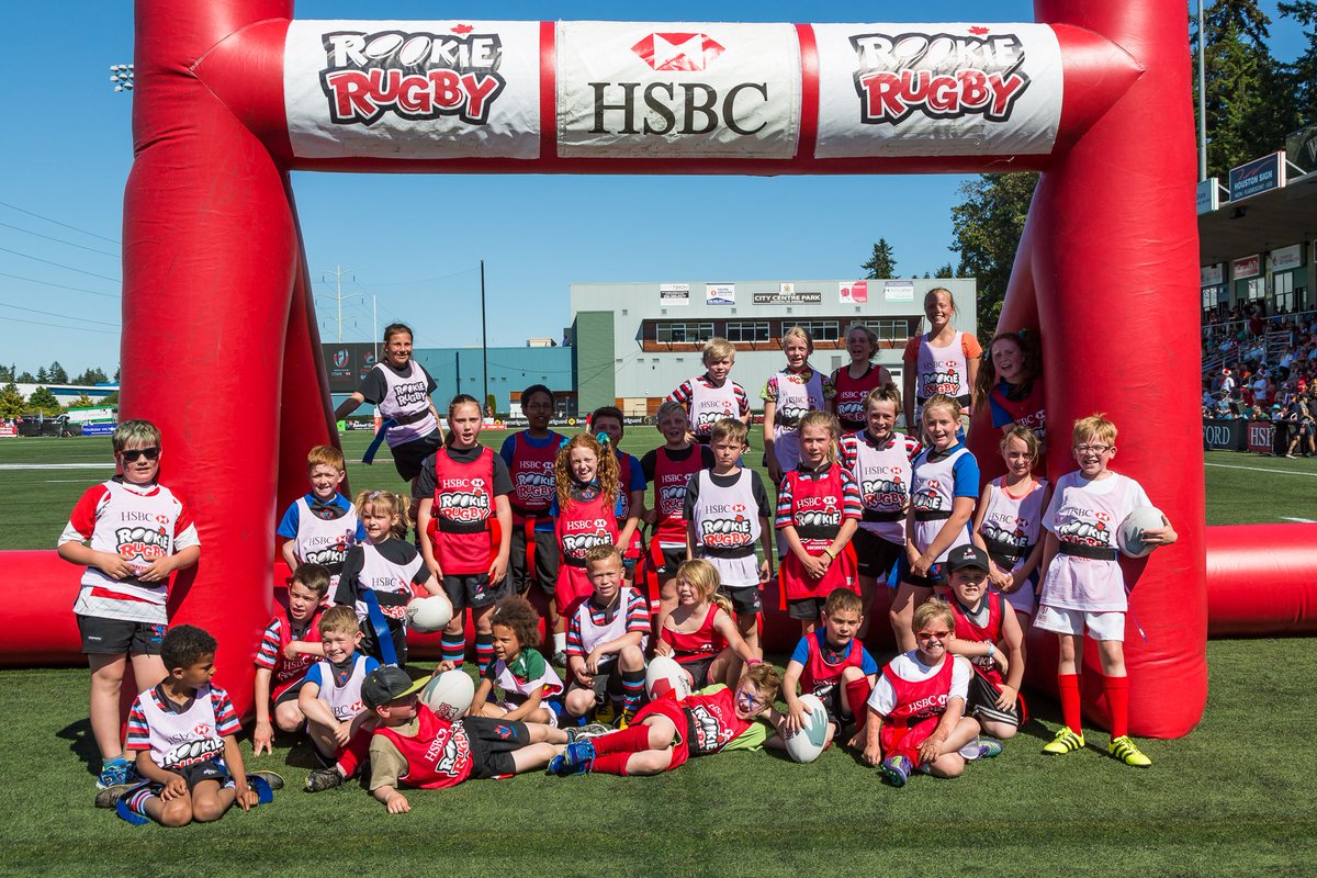 Fantastic having Rookie Rugby Presented by today with our inflatable ...