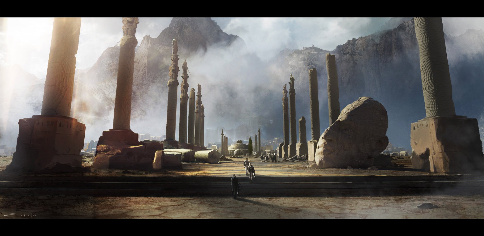 Alien City Concept Art