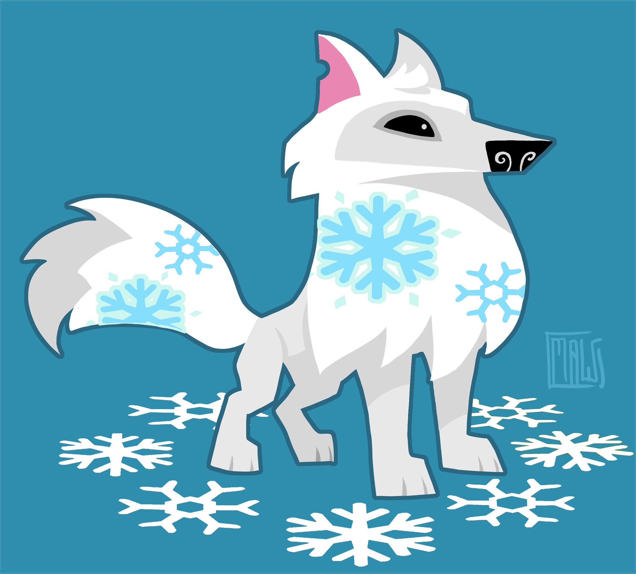 Animal Jam Arctic Wolves