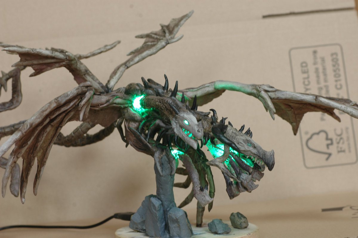 I sculpted a pretty fern hound from polymer clay! : r/Guildwars2