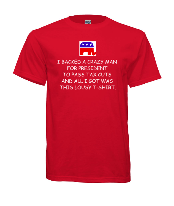 I designed a cool t-shirt for congressional Republican leaders! DM me ...
