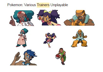 Dark Skinned Pokemon Trainer