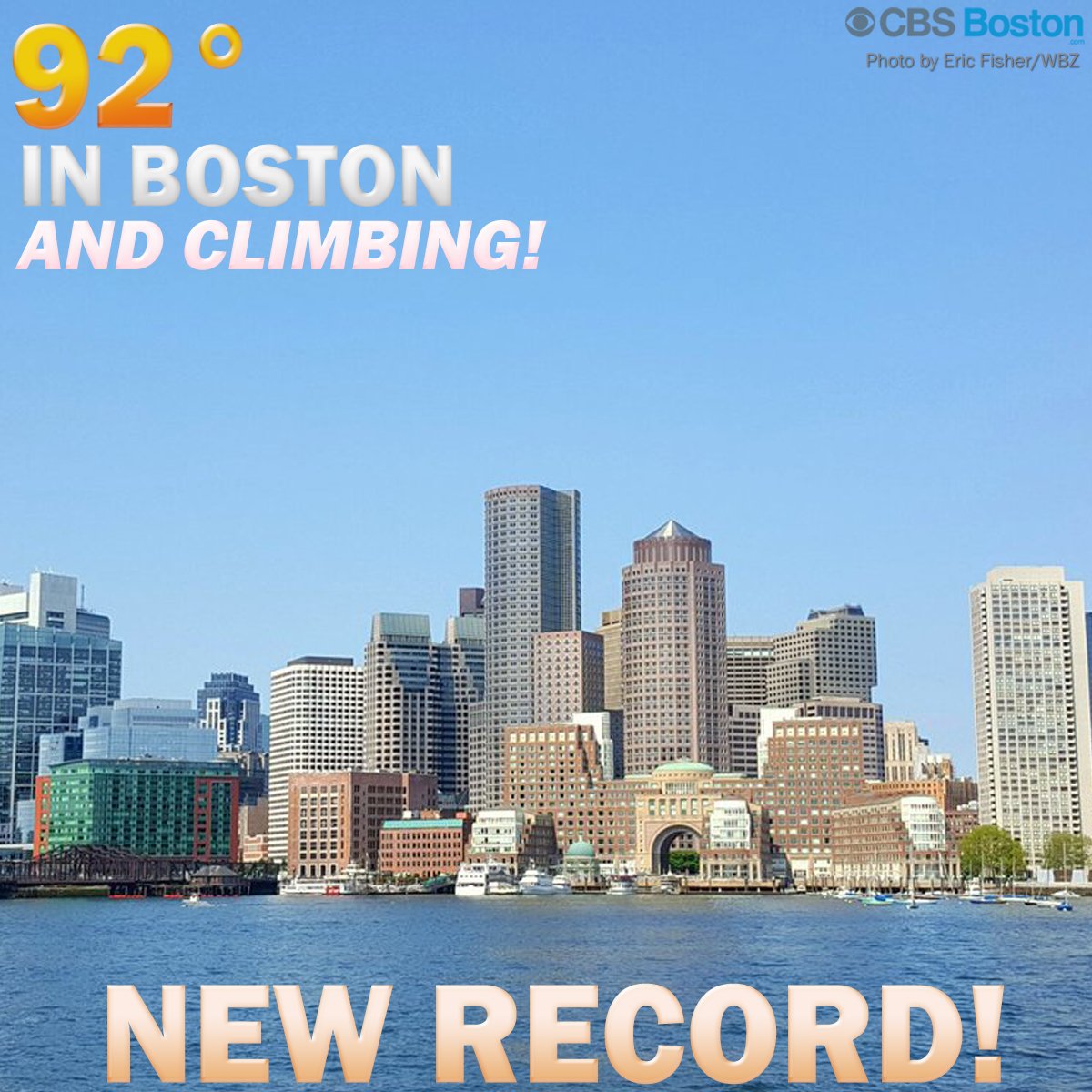 RECORD BROKEN Boston hit record temperature | WBZ Boston News | Scoopnest