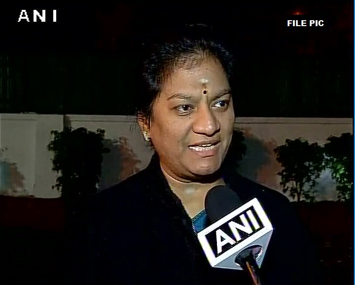 Case registered on complaint of MP Sasikala Pushpa agnst unknown ppl fr ...