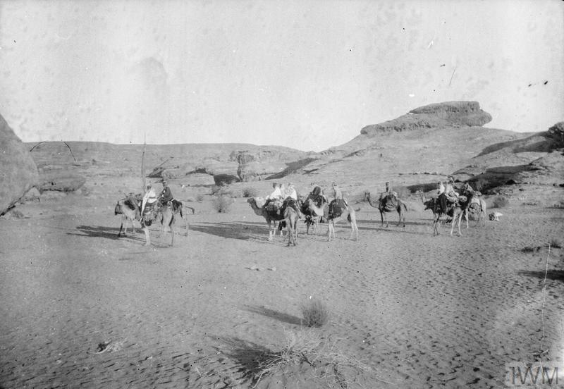 May 17, 1917 - Photos taken by TE Lawrence of Arab force crossing ...