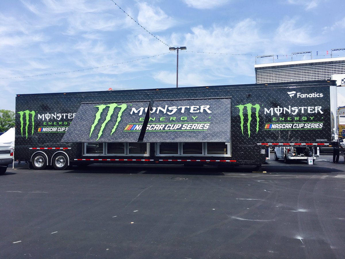 The Merchandise Haulers have arrived at Charlotte : r/NASCAR