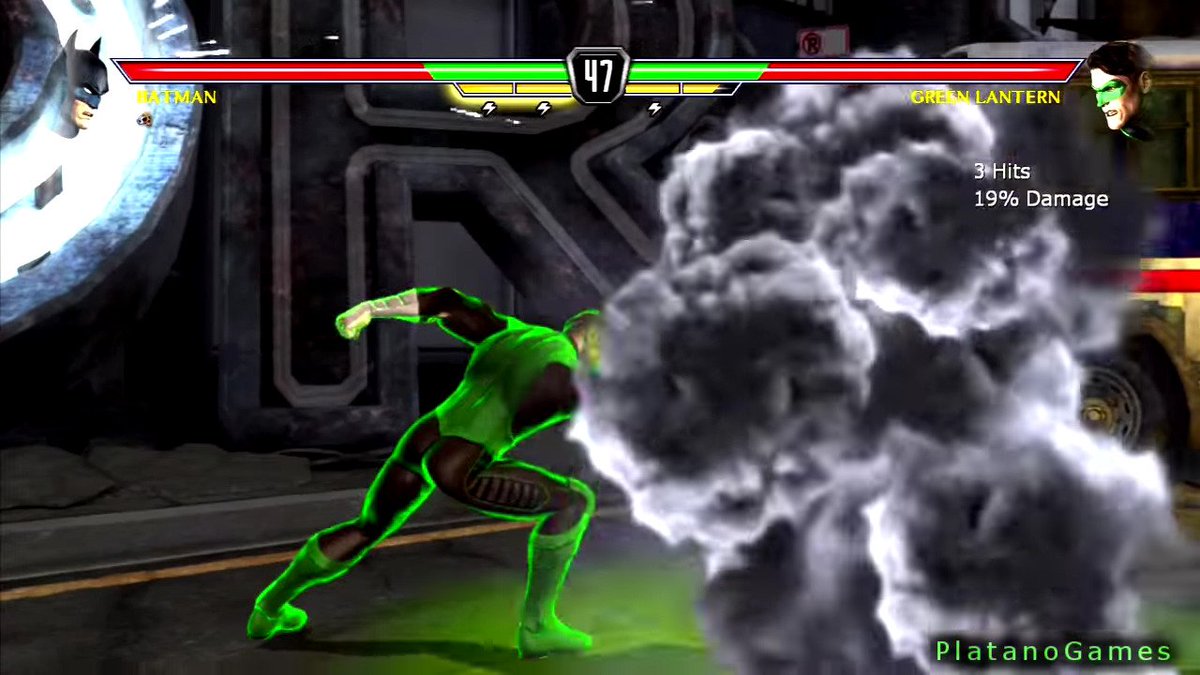 Batman smoke Teleport from MK VS DC | Test Your Might