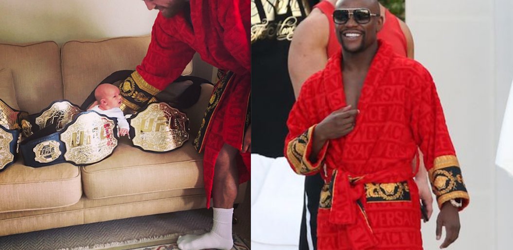 Conor bought the same robe as Mayweather | Sherdog Forums | UFC, MMA ...