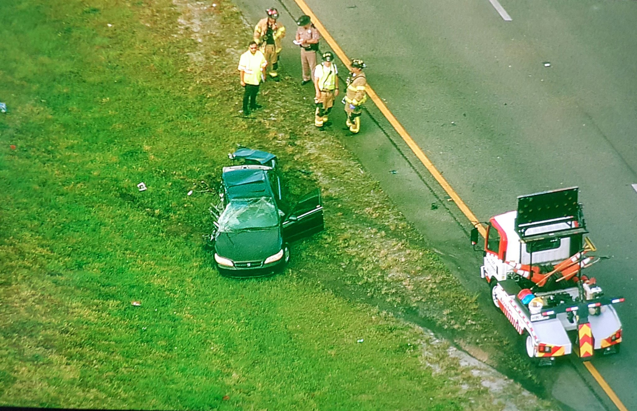 Johann Hoffend On Twitter Multi Vehicle Crash Sb 95 At Donald Ross Rd