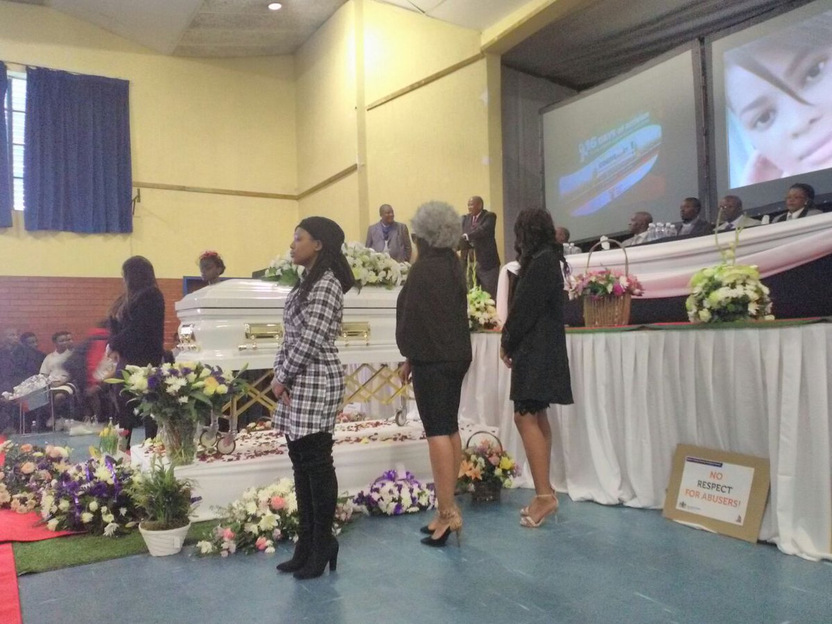 Pics! Karabo Mokoena Finally Laid To Rest - OkMzansi