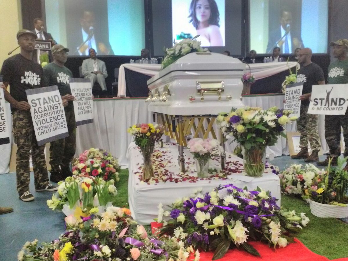 Pics! Karabo Mokoena Finally Laid To Rest - OkMzansi