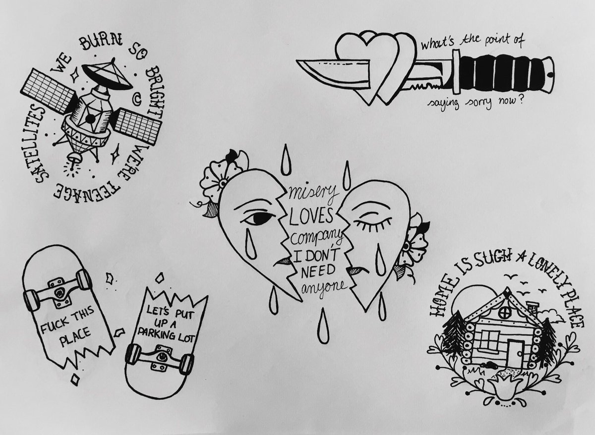 Misery Loves Company Tattoo