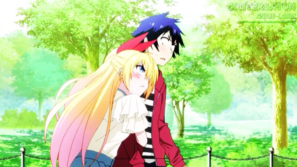 Nisekoi Chitoge And Raku Moments