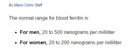 The Normal Value for Iron and Why It Matters - P.D. Mangan