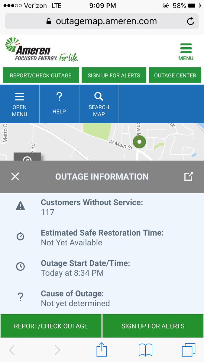 Ameren Missouri Power Outage Map - Map