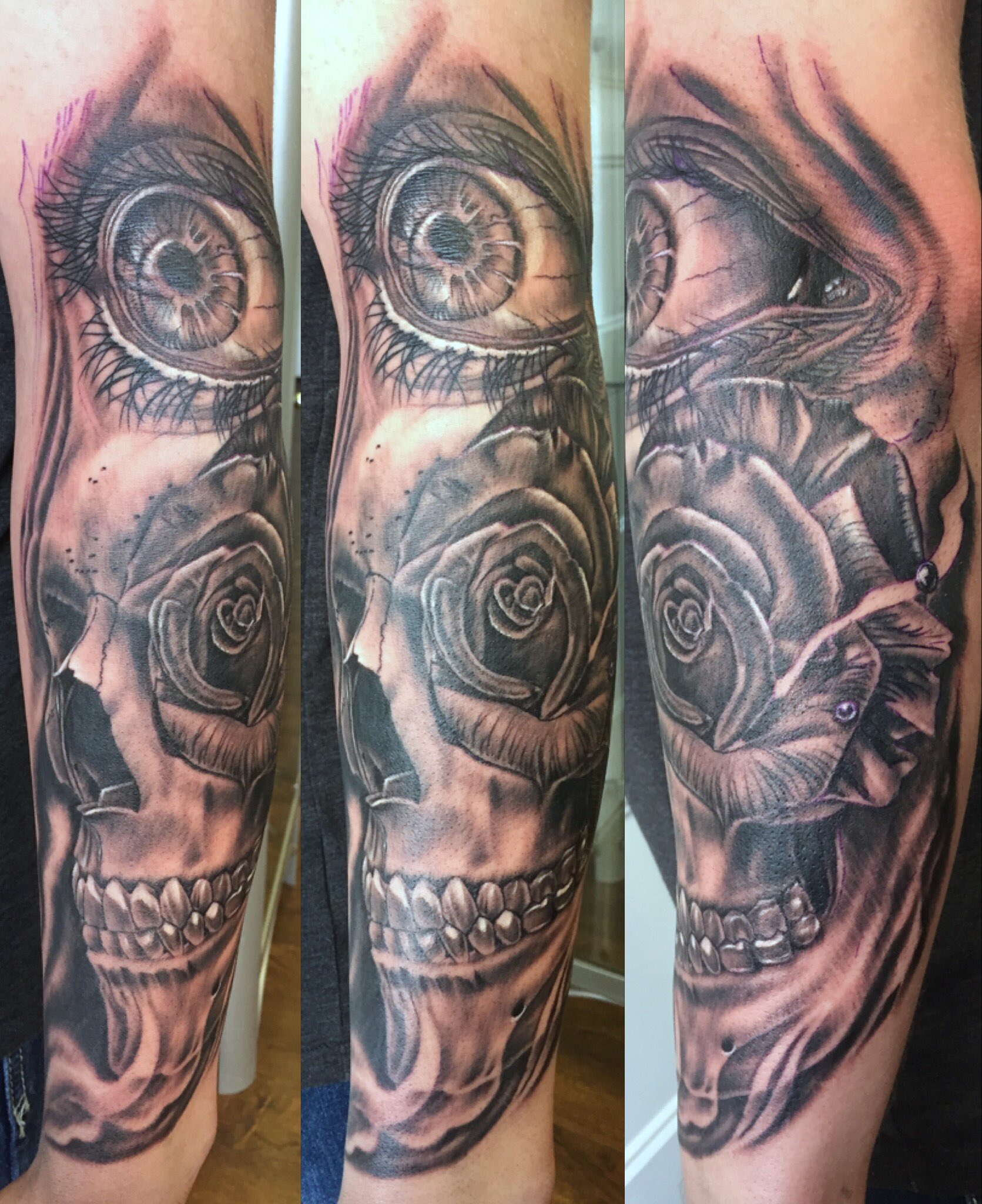 Miguel Skull Tattoos