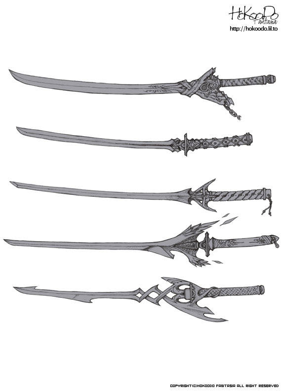 Cool Anime Katana Designs