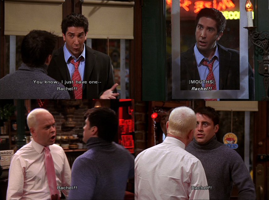 Gunther Rachel Friends