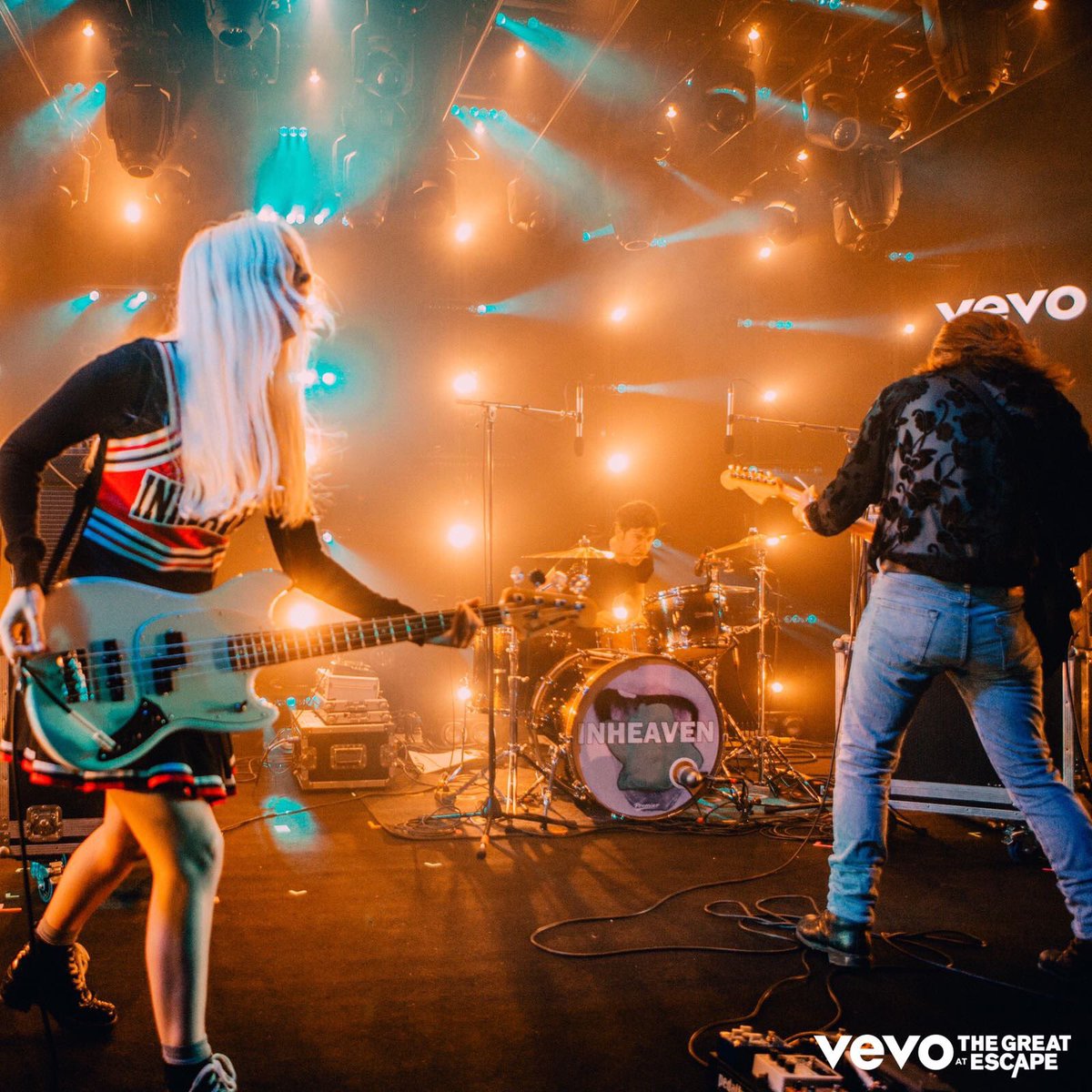 Anthemic indie from the incredible inheaven on the VevoTGE stage | Vevo ...