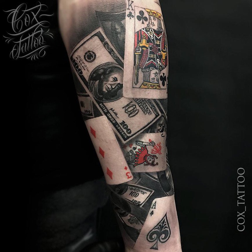 Joker Card Tattoo Designs