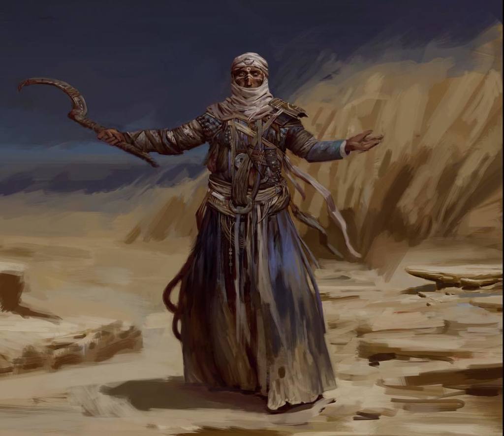 Desert Nomad Concept Art