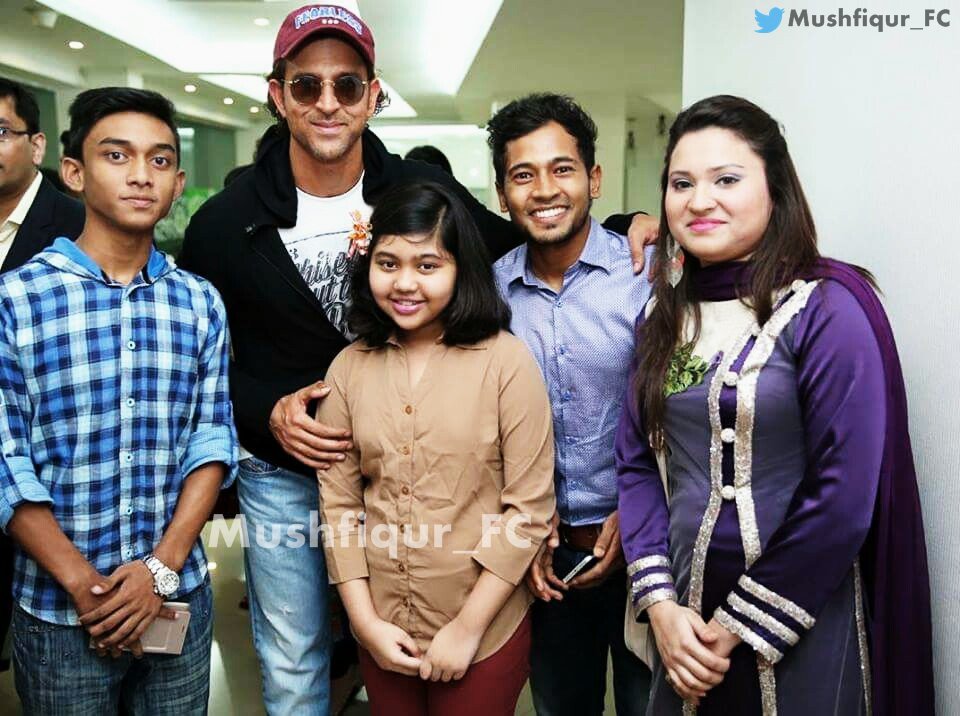 Mushfiqur Rahim With His Wife