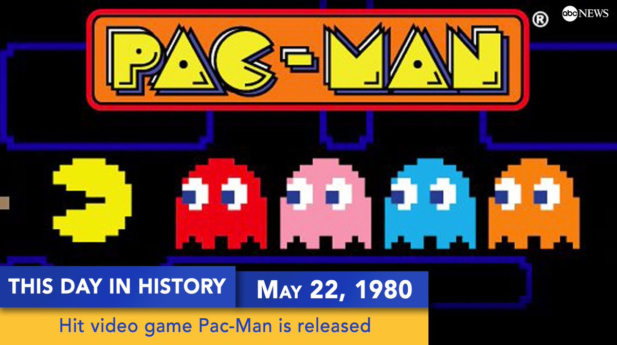 Pac-Man was released on this day 37 years ago | Good Morning America ...