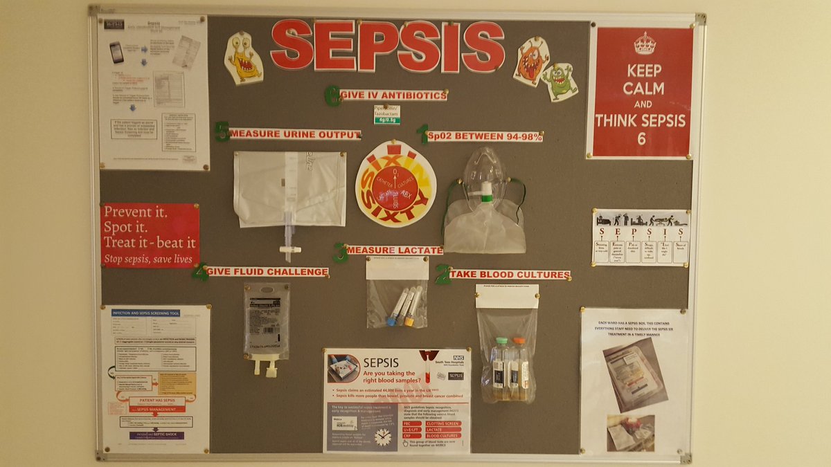 Example Sepsis Poster Boards Elliot Taylor On X: "Super New Display
