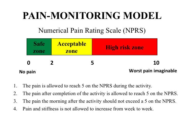 Using the pain-monitoring model in the management of achilles ...